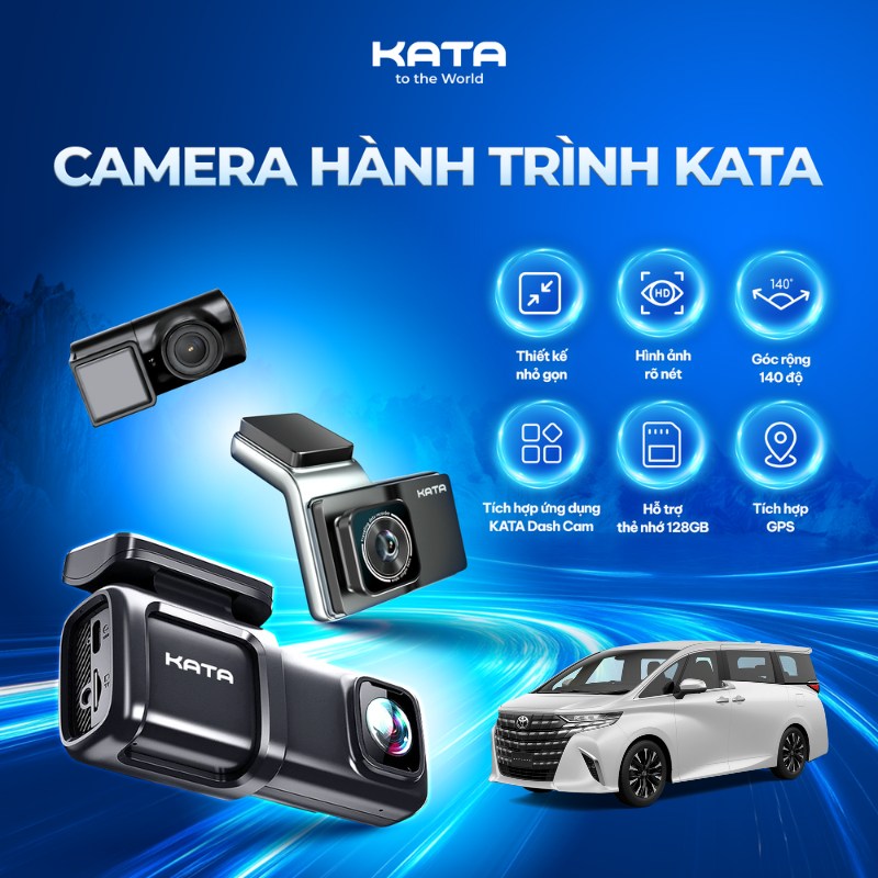 Camera hành trình cho Toyota Alphard chính hãng chất lượng