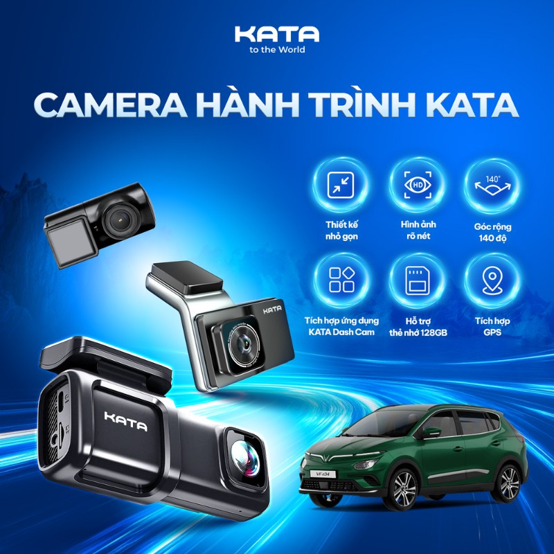 Bộ Camera hành trình cho VinFast Nerio Green chính hãng